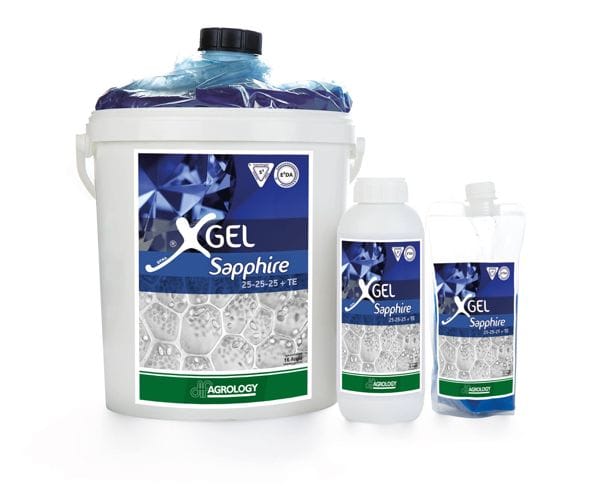 Λίπασμα XGel activ Sapphire 25-25-25 + TE 3Lt – AGROKA